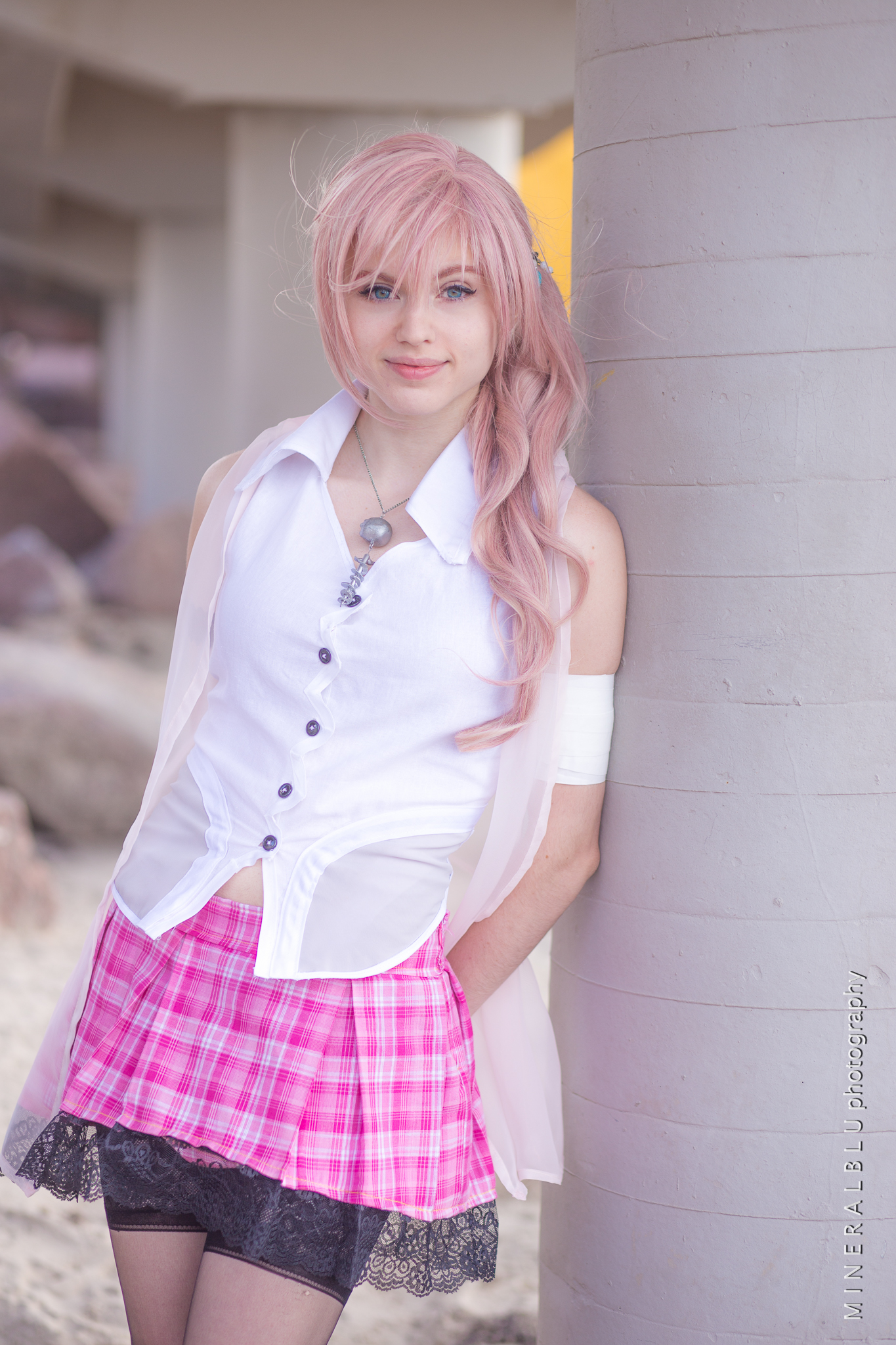 Mineralblu Photography and Amouranth as Serah Farron from FINAL FANTASY ...